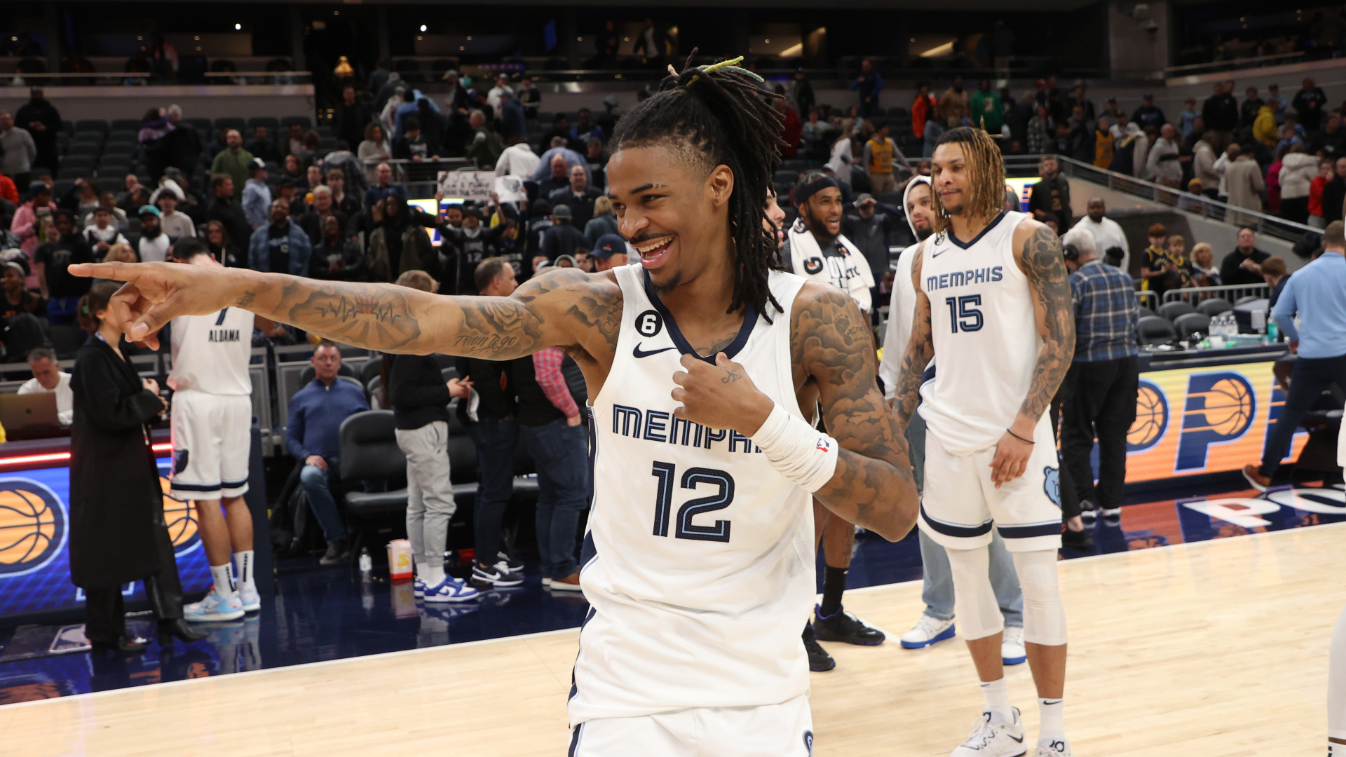 'I finally made it' – Morant delighted with dunk as Grizzlies run ...