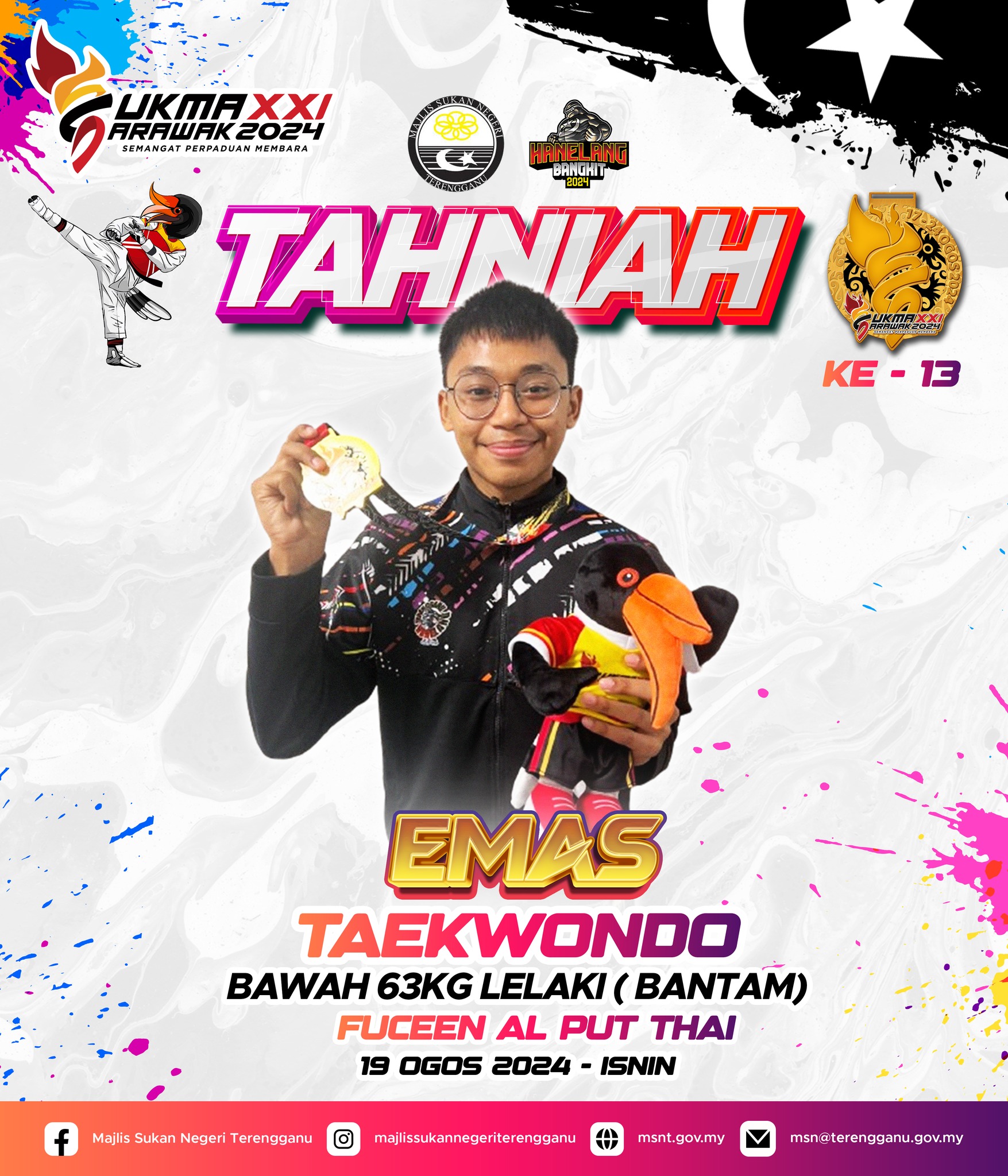 Sukma Sarawak 2024: Nazar umum masuk Islam tertunai apabila berjaya ...