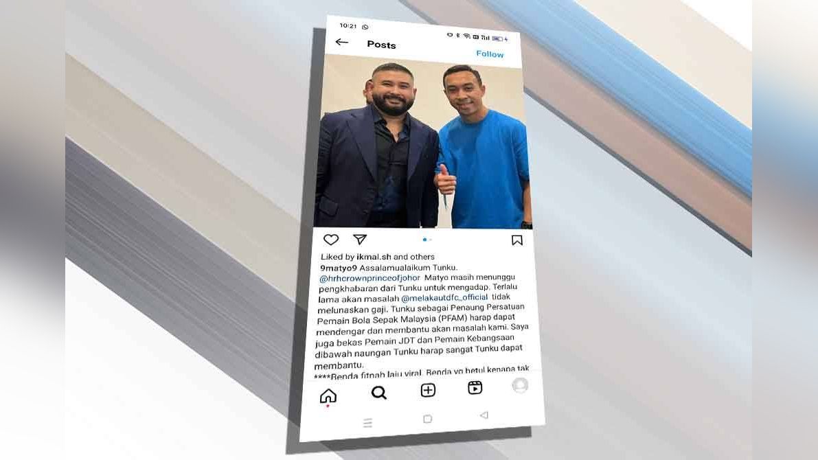 Mat Yo mohon bantuan TMJ | Stadium Astro