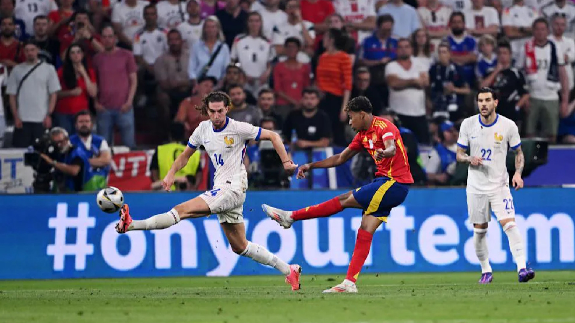 Separuh masa EURO 2024: Lamine Yamal, Dani Olmo buat Kyllian Mbappe tak ...