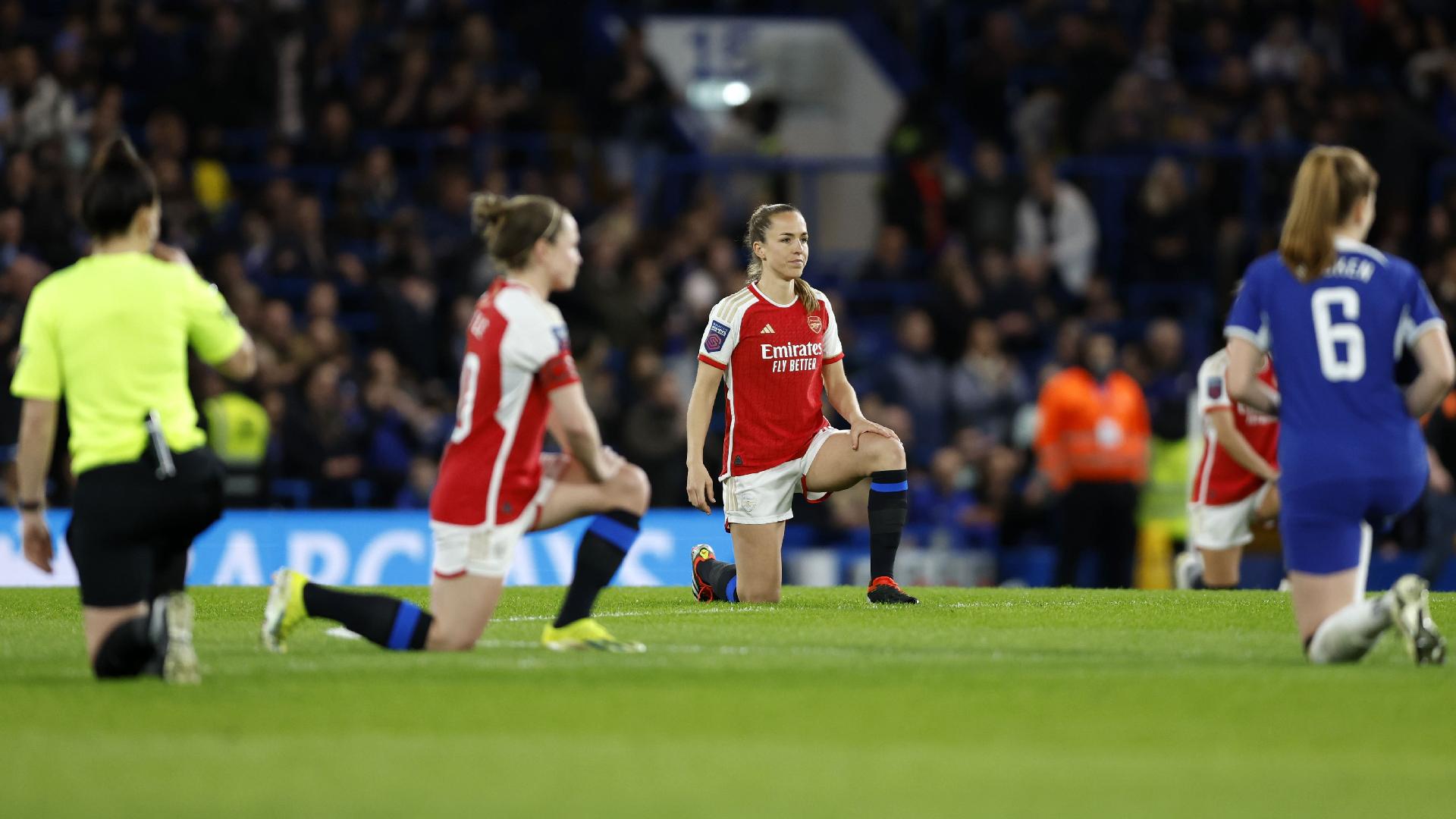 Arsenal sock change was ‘very late call’ – Jonas Eidevall | Stadium ...