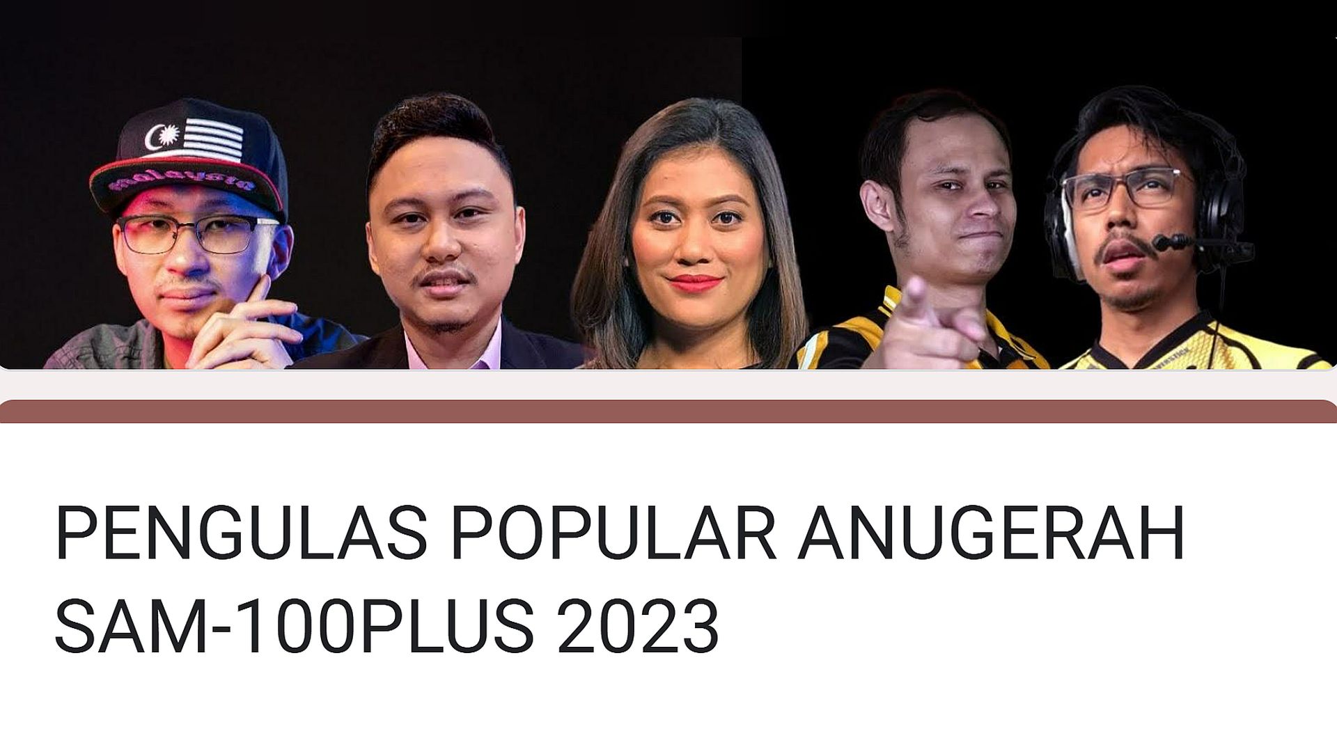 ANUGERAH SAM-100PLUS 2023: Tiga suara emas Astro Arena buru gelaran Pengulas Popular | Stadium Astro