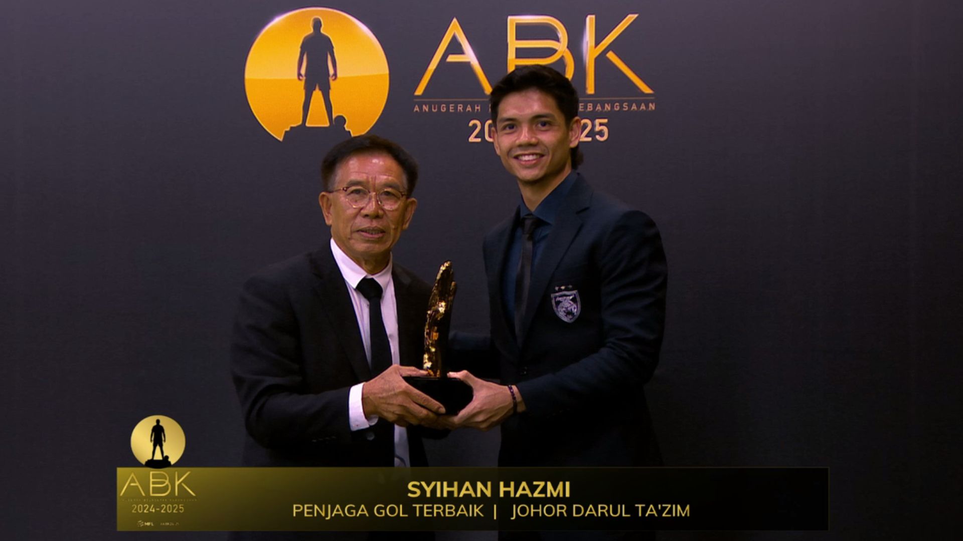 TERKINI ABK 2024/2025: Hanya bolos lapan, Syihan Hazmi rangkul penjaga ...