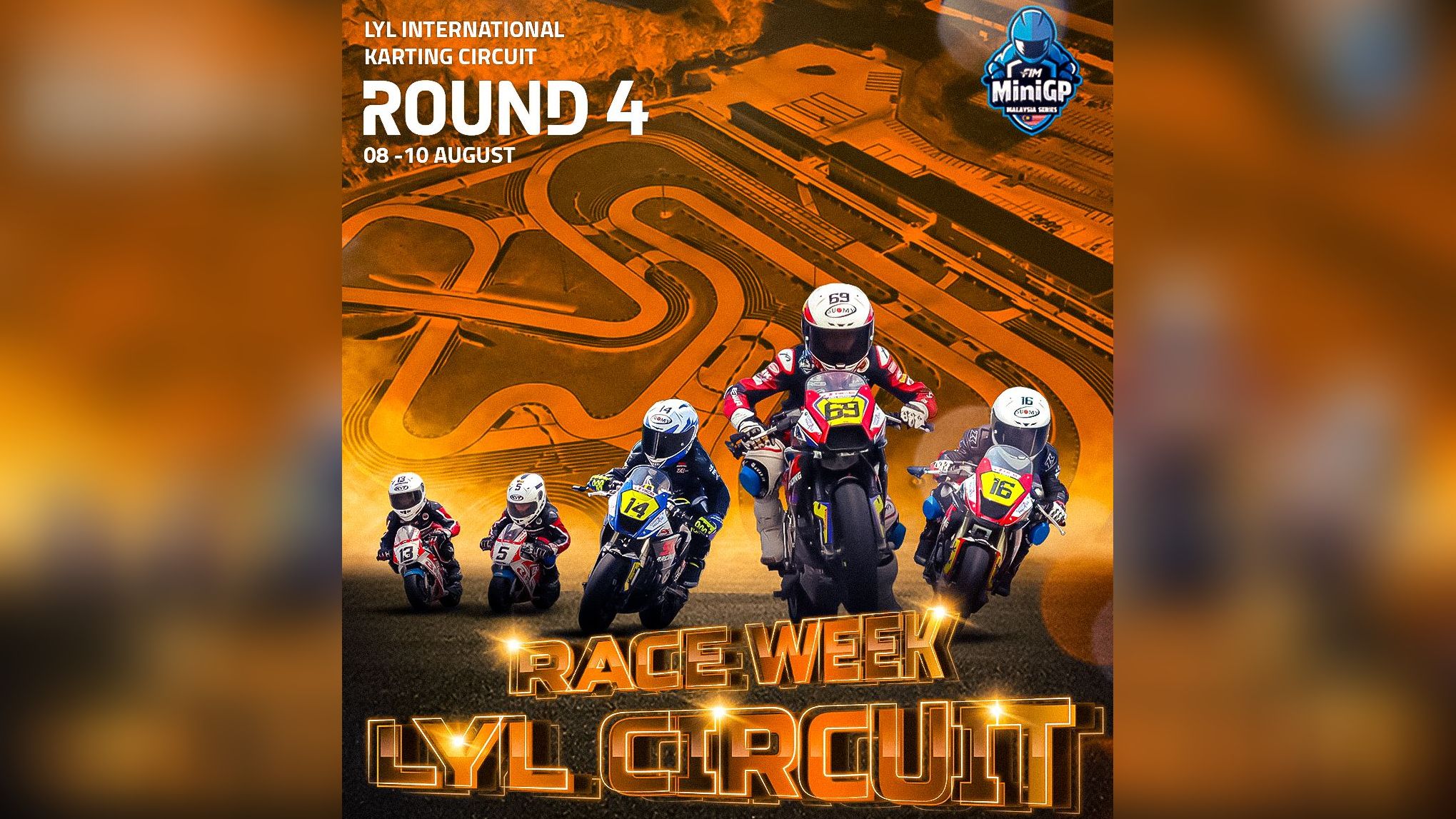 FIM MiniGP: LYL International Karting Circuit kini venue rasmi ...