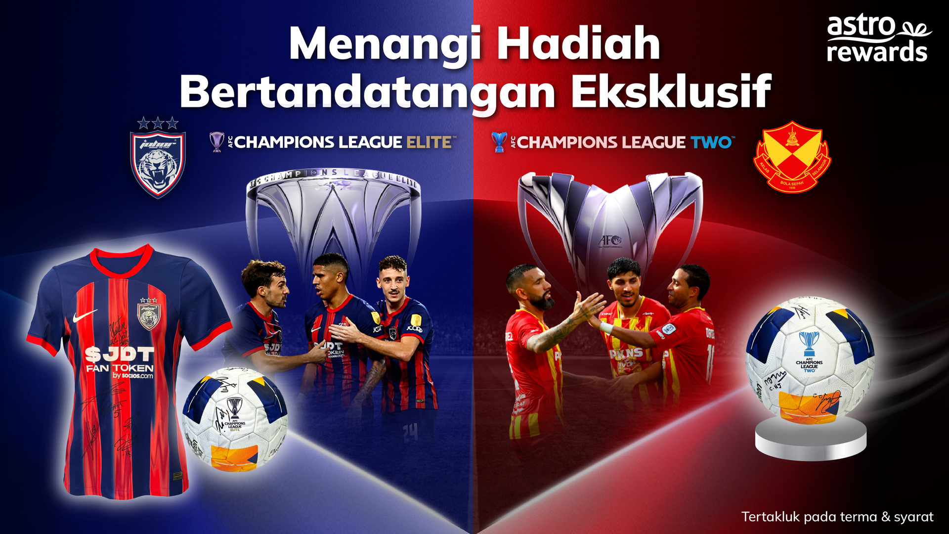 Menangi hadiah bertandatangan eksklusif! | Stadium Astro