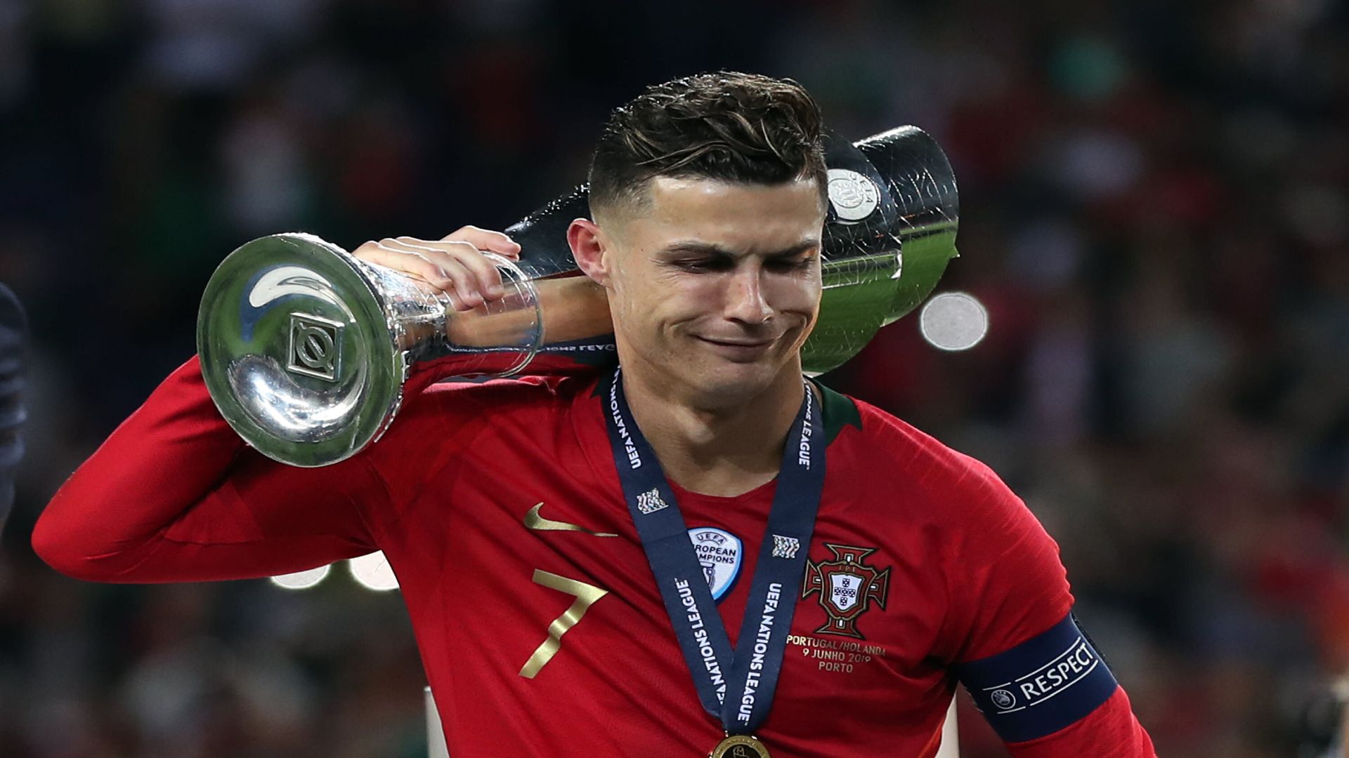Final UNL: Portugal juara, piala ketiga Cristiano Ronaldo bersama ...