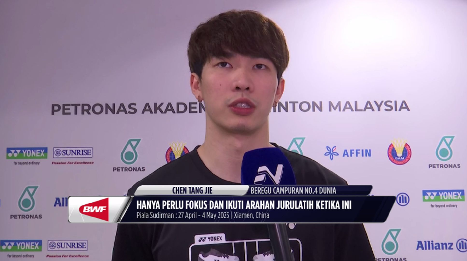 Masa depan saya bersama Ee Wei? Biar jurulatih tentukan -- Tang Jie ...