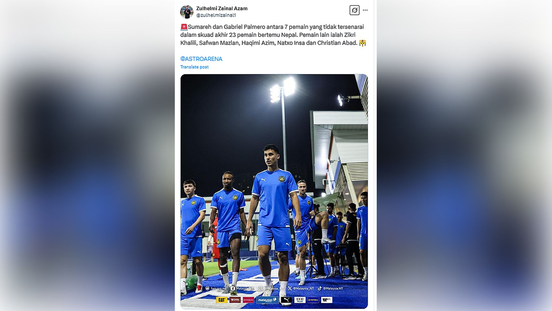 Kelayakan Piala Asia 2027: Sumareh serta pemain warisan terbaru antara ...