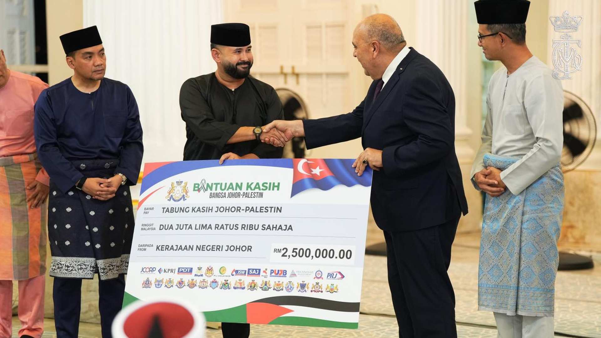 TMJ, Kerajaan Negeri Johor sumbang RM2.5j bagi misi kemanusian dan ...