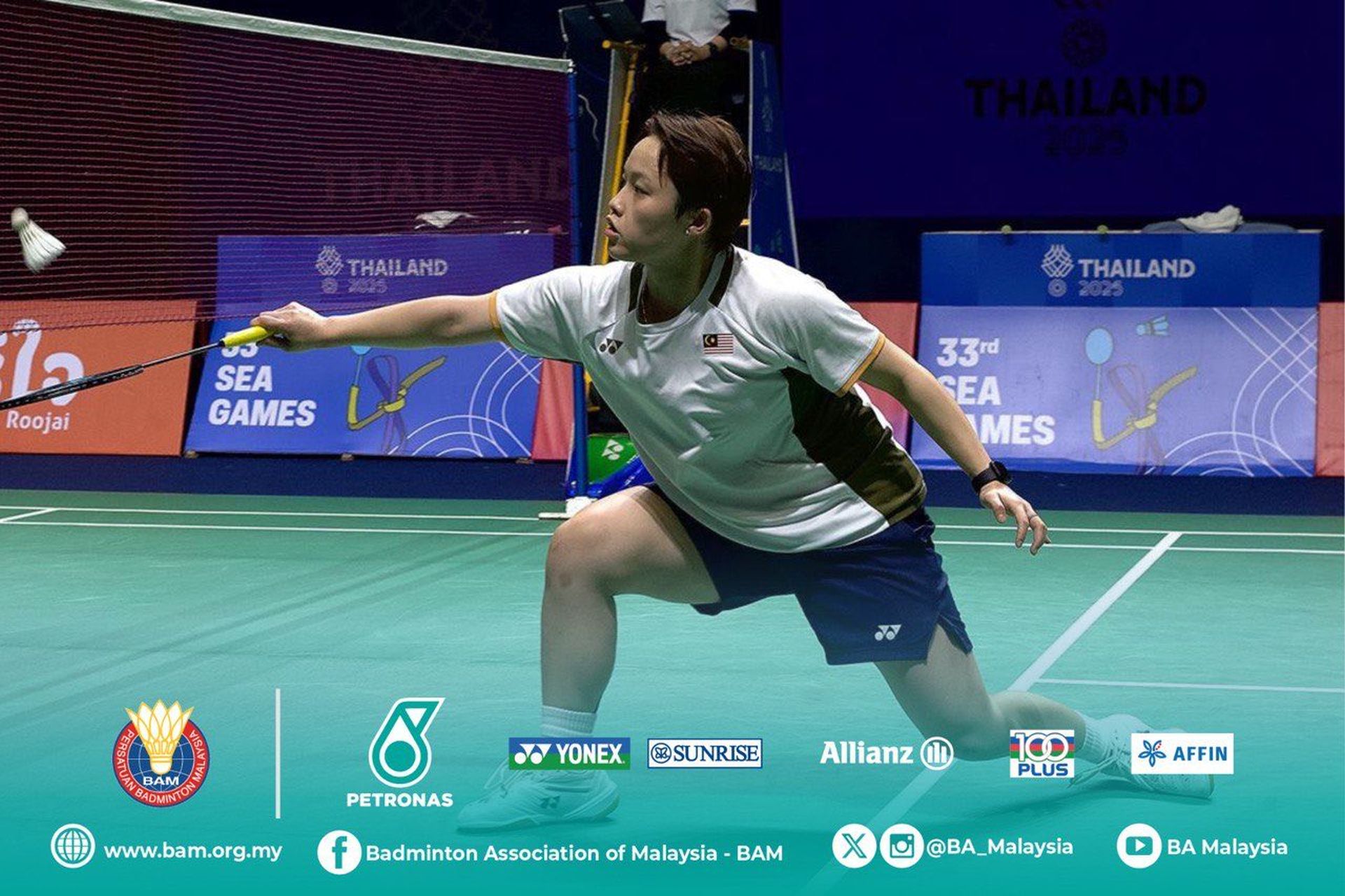 Ling Ching Jumpa Baruah di Suku Akhir Thailand Masters | Stadium Astro