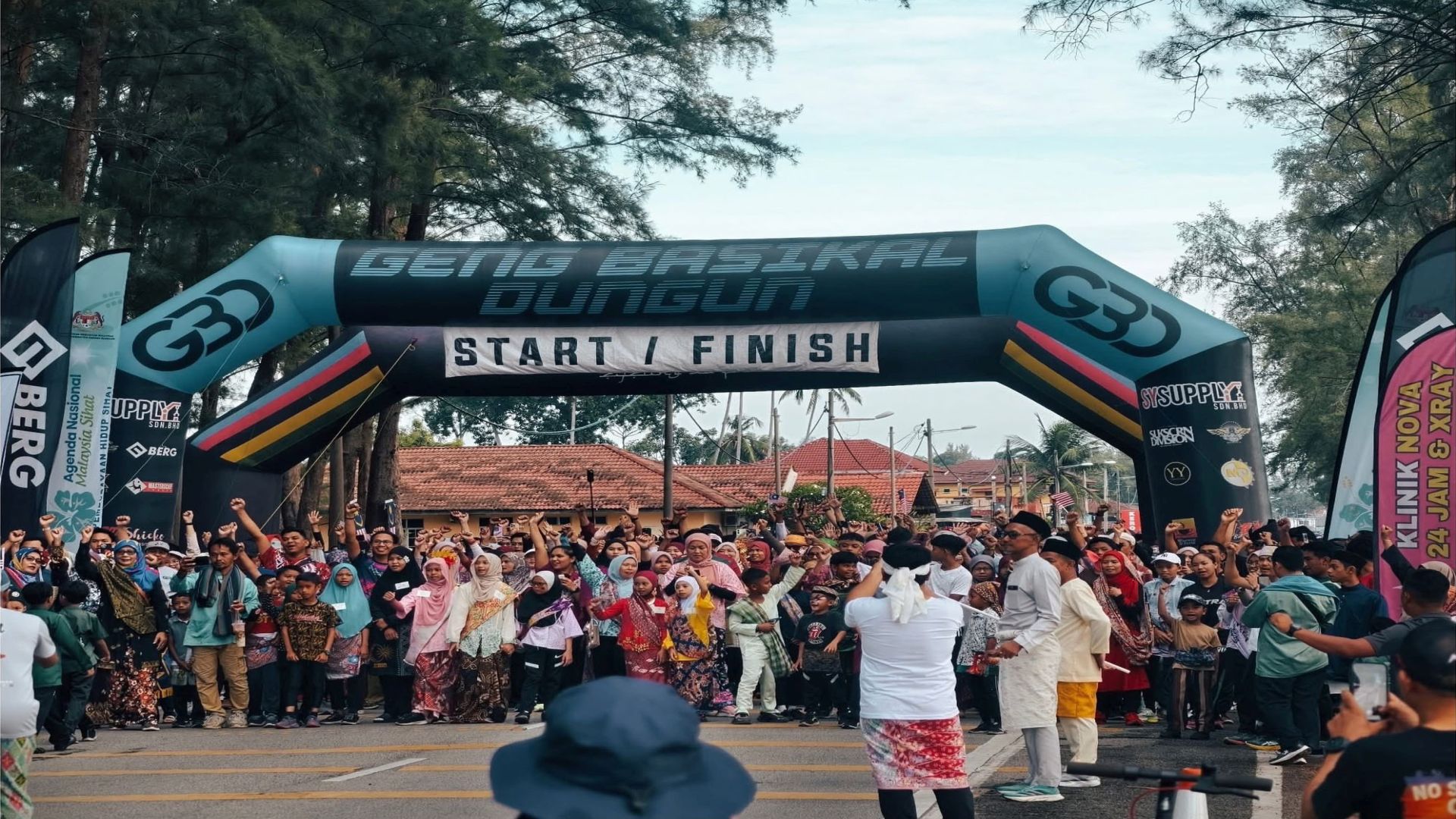 Dungu Sarong Fun Run perkukuh perpaduan masyarakat luar bandar ...