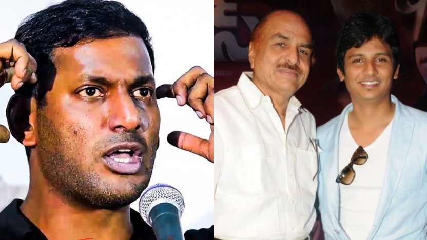 Actor Vishal's Police Complaint on Jiiva's Father Explained! | Ulagam