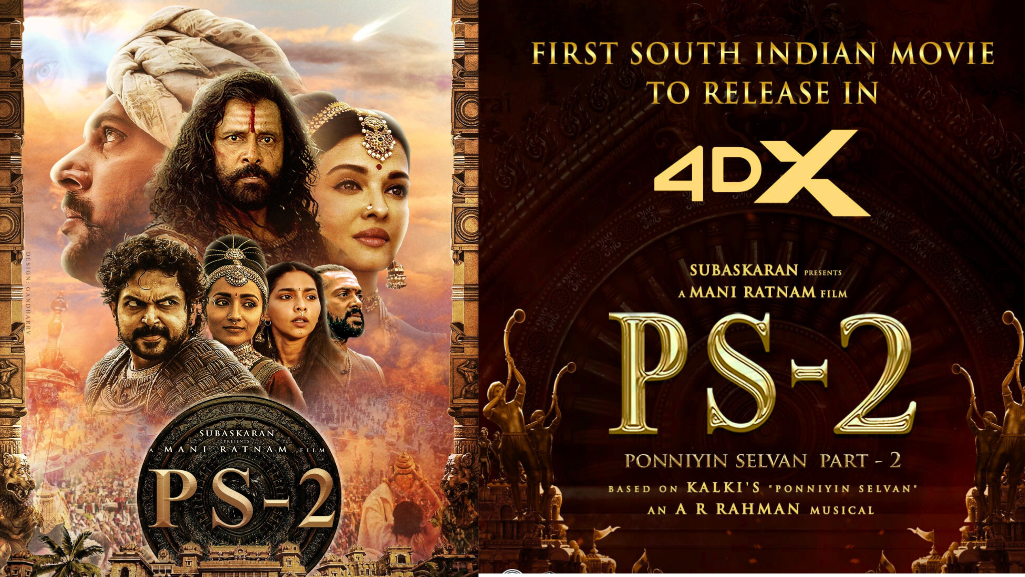 #PS2 Becomes The 1st South Indian Movie To Release in #4DX | Ulagam