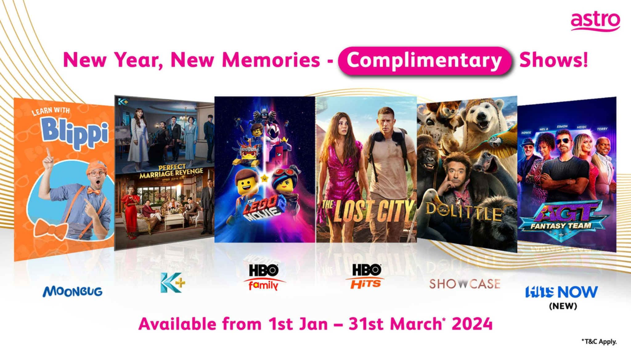 Astro Welcomes the New Year with HITS NOW and 6 FREE Channel Previews ...