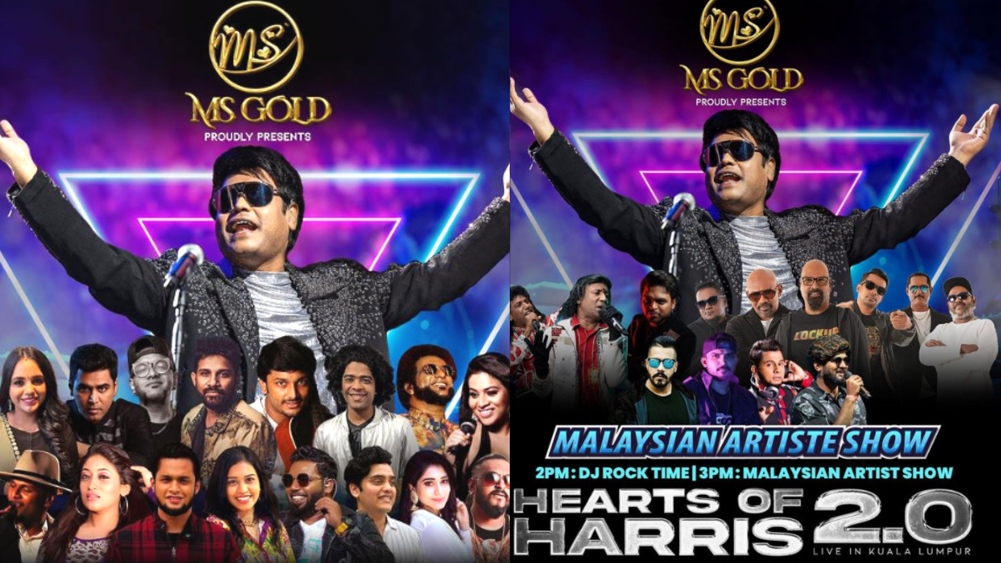 Electrifying Line-up for Hearts of Harris 2.0 Live in Kuala Lumpur | Ulagam