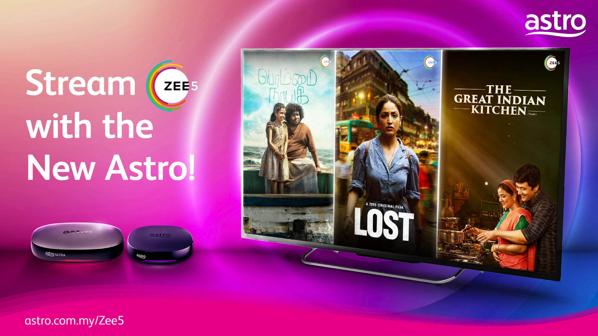 Great News: ZEE5 and Viu Now Available on Both Astro Ultra and Ulti ...