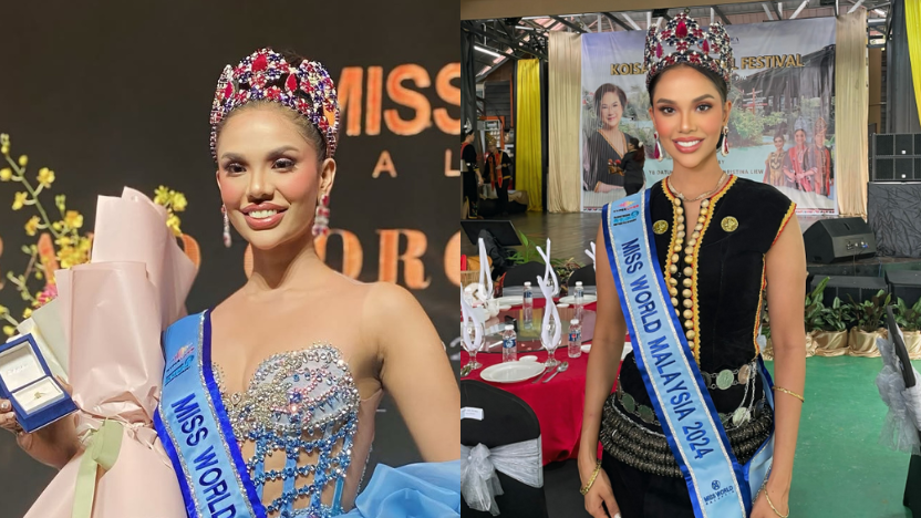 Taanusiya Chetty, The Newly Crowned Miss World Malaysia 2024! | Ulagam