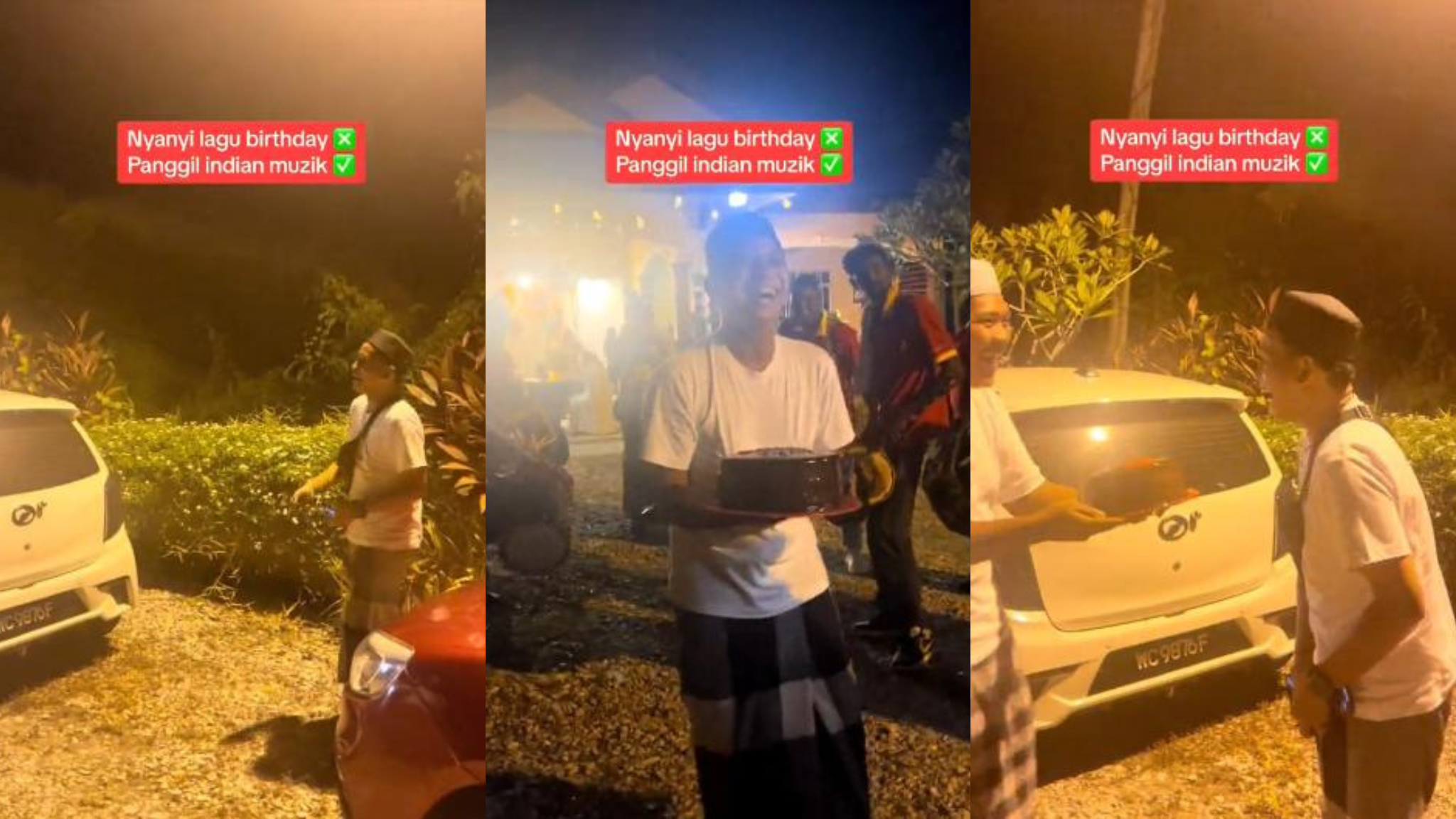 Heartwarming Birthday Surprise: Malaysians Treat Friend to Cake and ...