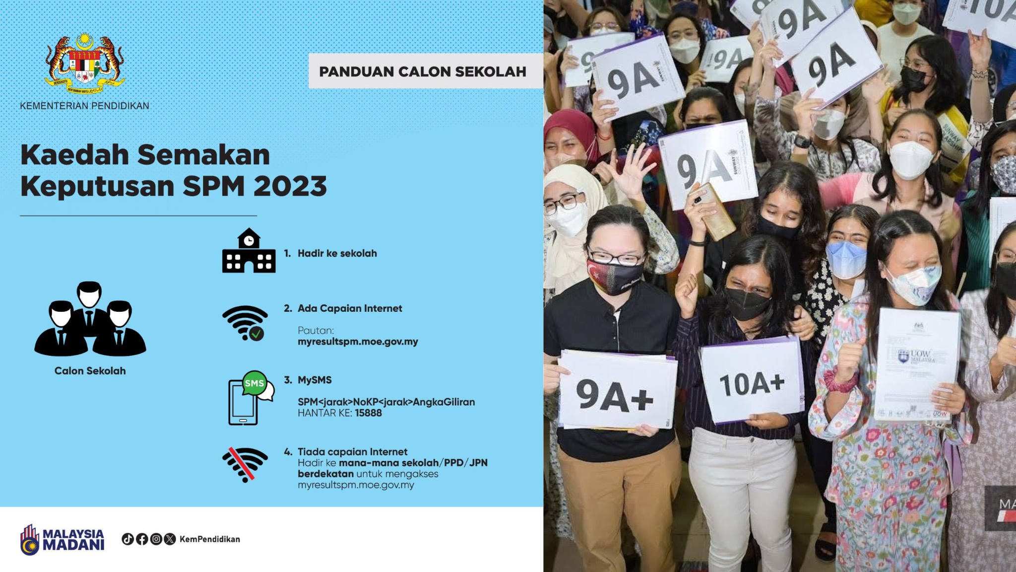 SPM 2023 Results: Three Ways to Access Your Results | Ulagam