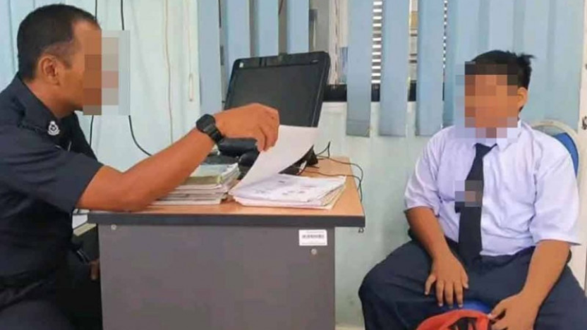 Fed-Up Mum Takes Son to Police Station Over Homework Refusal | Ulagam