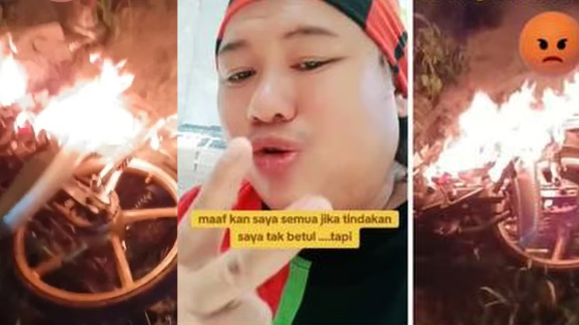 Fear of Mat Rempit Life Leads Father to Set Son’s Motorcycle on Fire ...