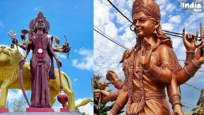 The World’s Tallest Maa Durga Statue Stands Proudly in Mauritius, Not ...