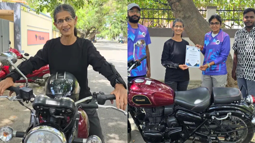 How Latha Srinivasan Conquered Big-Bike Riding at Age 60? | Ulagam
