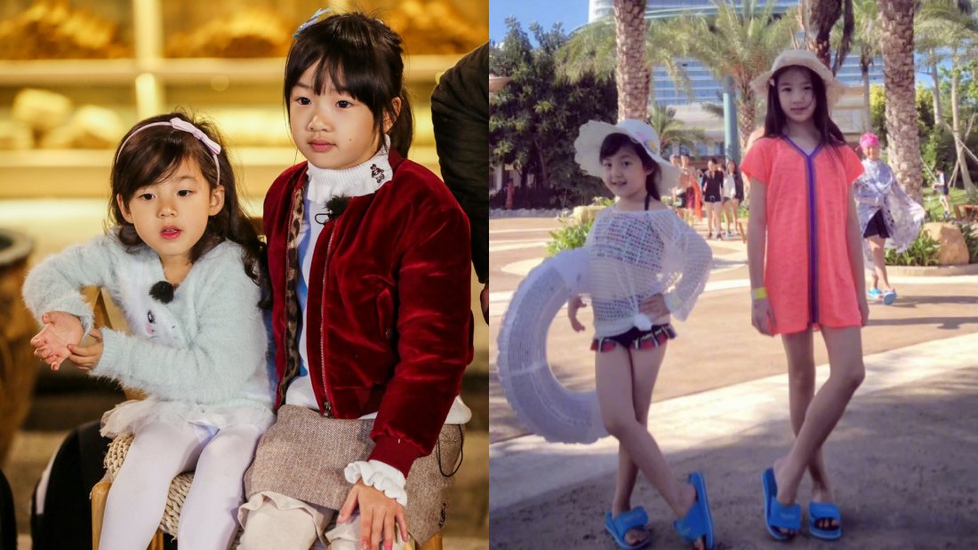 《爸爸5》NeiNei、小泡芙相聚了！二妞沙滩装晒长腿 | XUAN